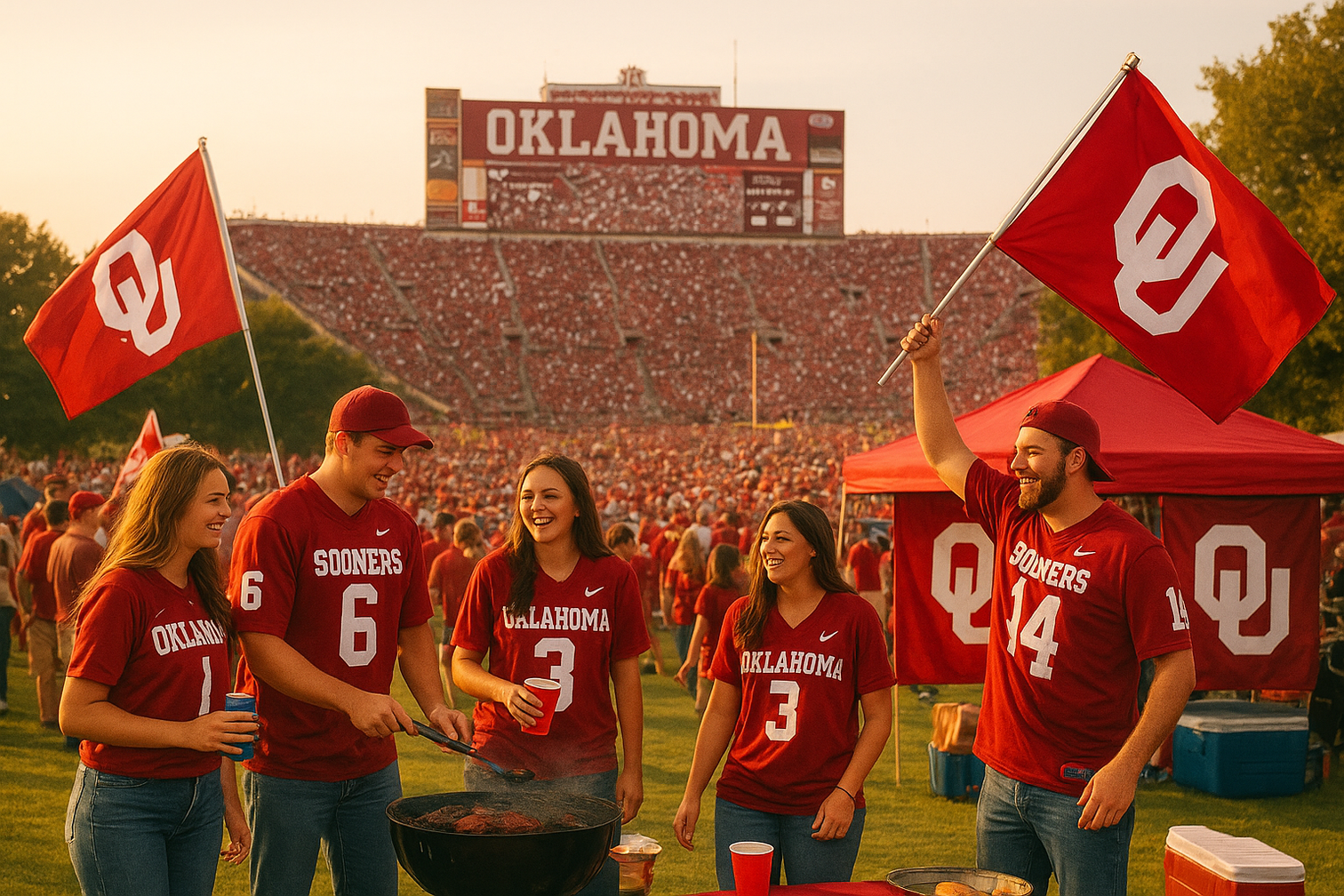 Ranking the 2025 Oklahoma Sooners Home Games in Norman – Flagpole To-Go
