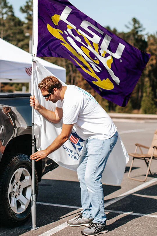 LSU Fan Gear & Flag Accessories – Flagpole To-Go