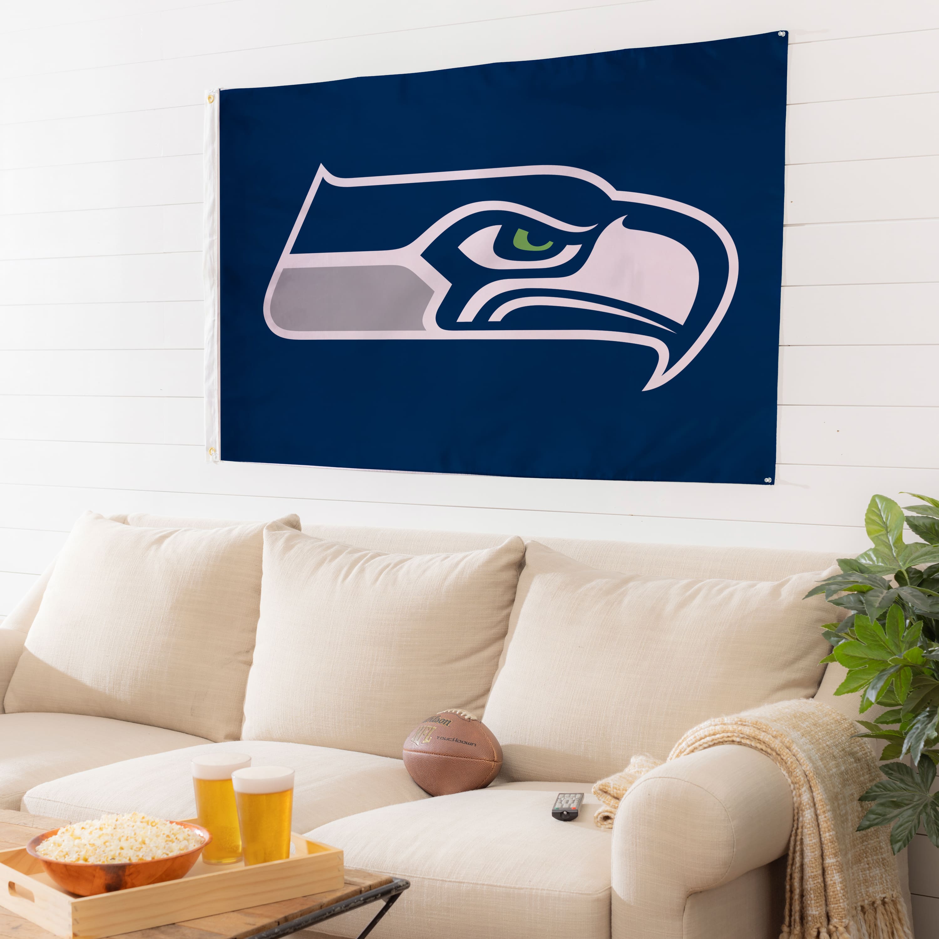 Seattle Seahawks 3' x 5' Team Flag – Flagpole To-Go